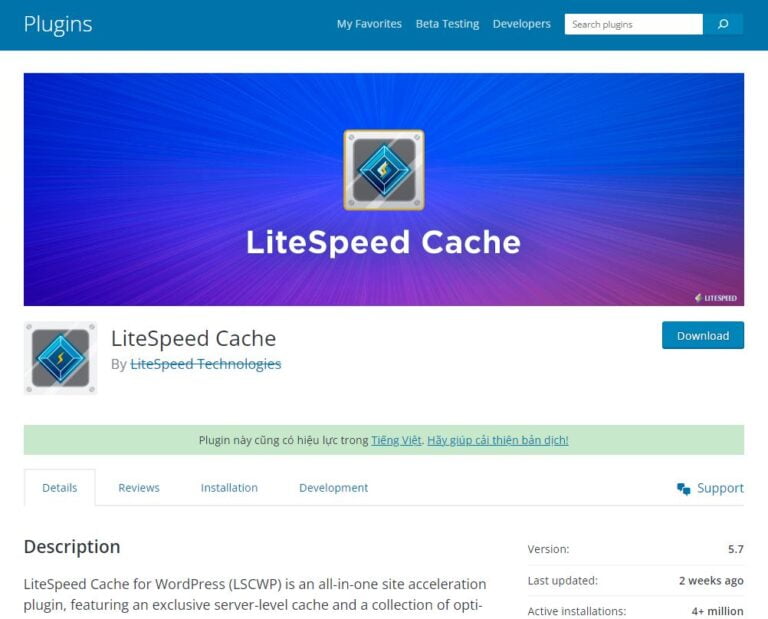 4 triệu website bị ảnh hưởng lỗ hổng plugin LiteSpeed Cache 4 triệu website bị ảnh hưởng lỗ hổng plugin LiteSpeed Cache